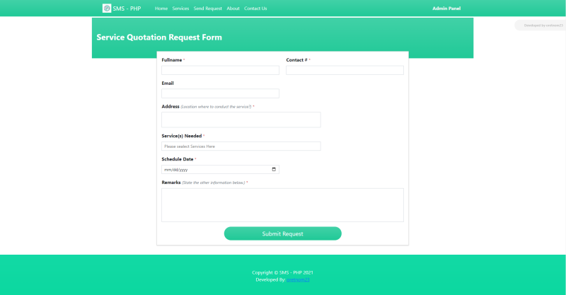 Download Sanitization Management System Project in PHP with Source Code ... Download Sanitization Management System Project in PHP with Source Code ...