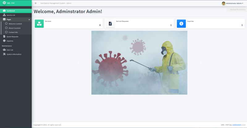 Download Sanitization Management System Project in PHP with Source Code ... Download Sanitization Management System Project in PHP with Source Code ...