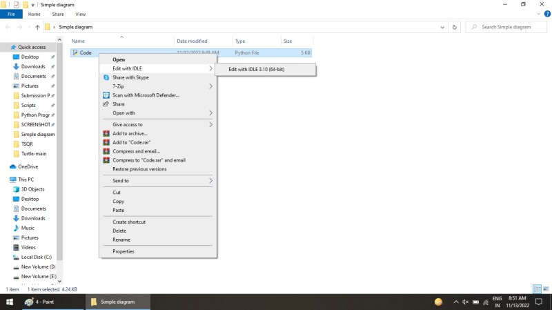 Python Program To Basic New Simple Diagram Design Using The Python Tkinter Kashipara