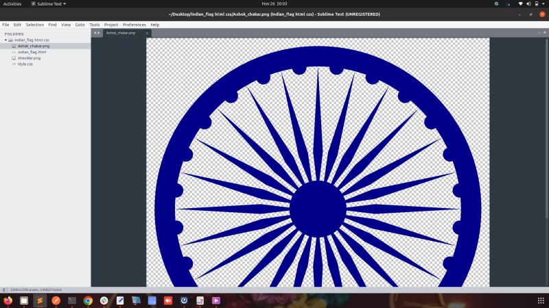 Download Indian Flag Using Html Css Project In Html Css And Js With Source Code And Report
