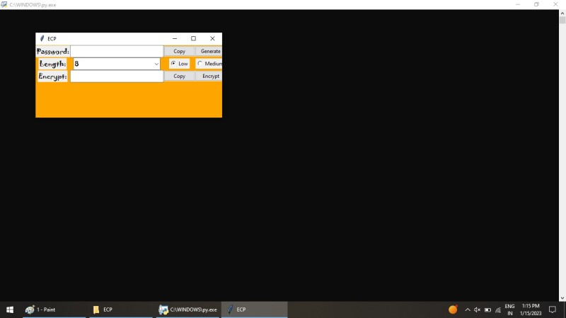 Python Program To Basic New Ecp Design Using The Python Tkinter Kashipara