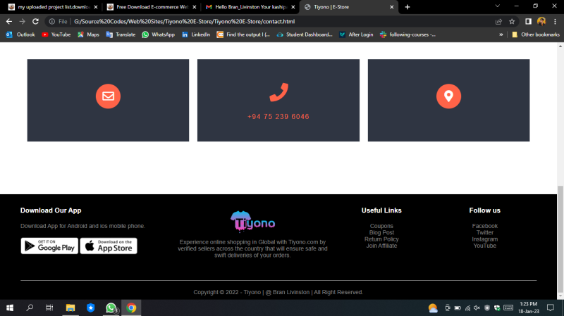 Download E Commerce Web Site Project In Html Css And Js With Source Code And Report Kashipara