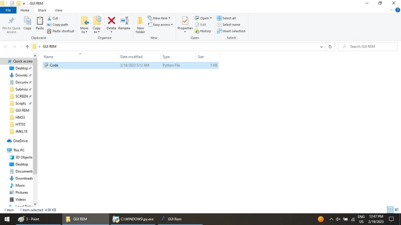 Python Program To Basic New Tkinter Gui Rem Using The Python Tkinter Kashipara