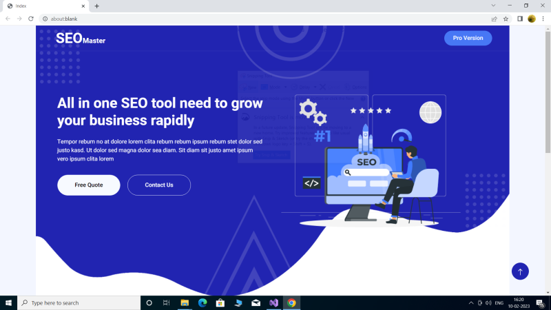 E-seo Management Portal Project in C# .NET with Source Code and Report ...